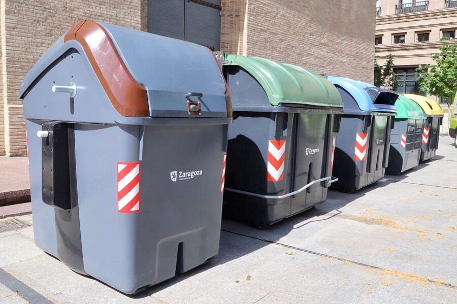 CONTENUR containers for the pilot experiences in Zaragoza in collecting ...