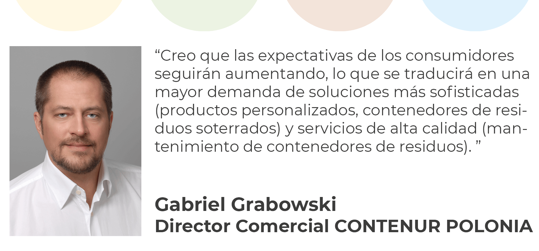 Interview with Gabriel Grabowski Commercial Director CONTENUR POLAND ...