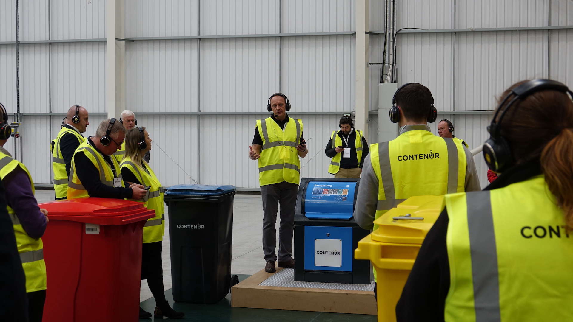 The CONTENUR UK manufacturing plant in Knowsley is officially opened ...